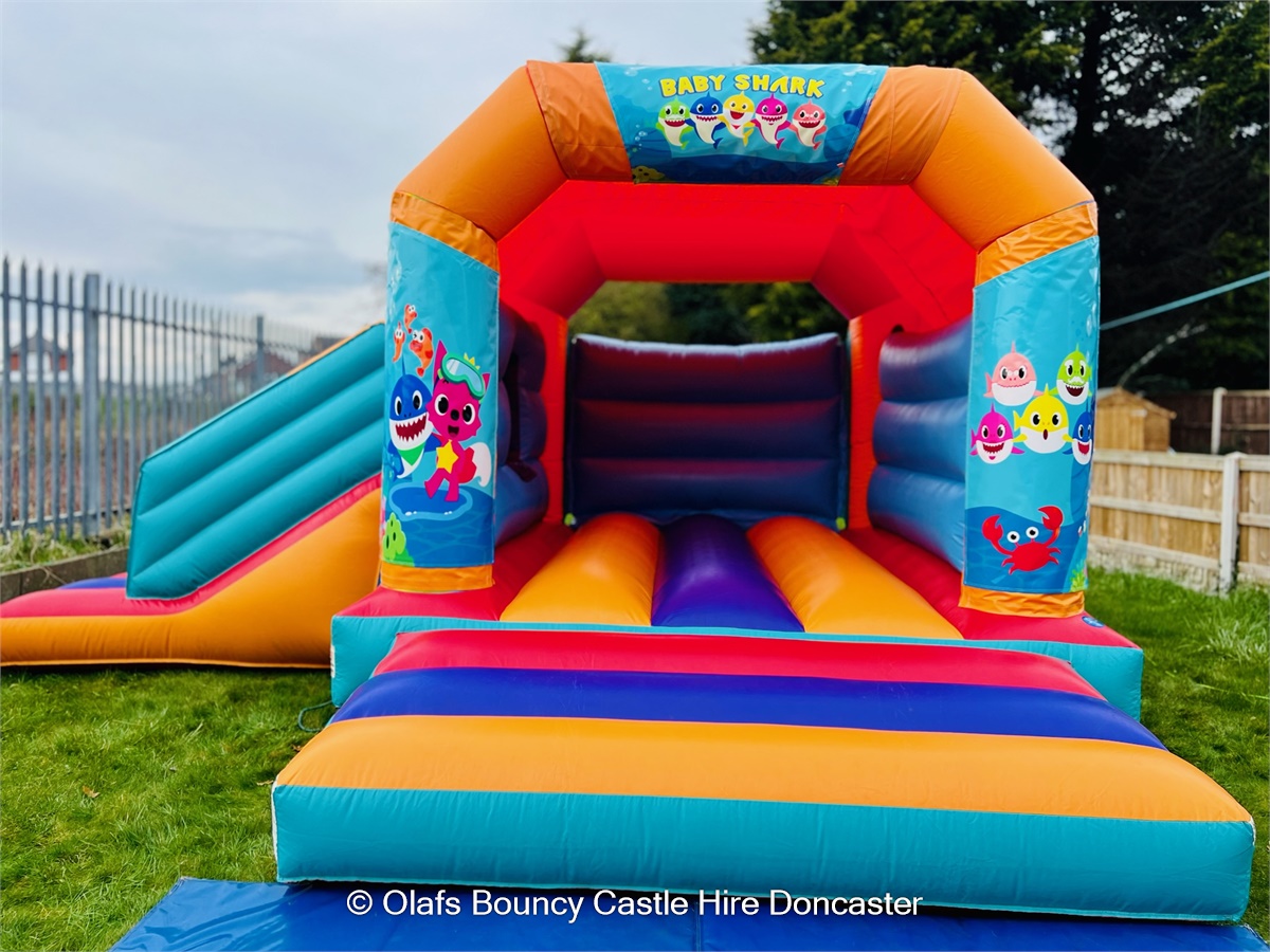 Bouncy Castles with Slides For Hire in Doncaster, Rotherham, Sheffield