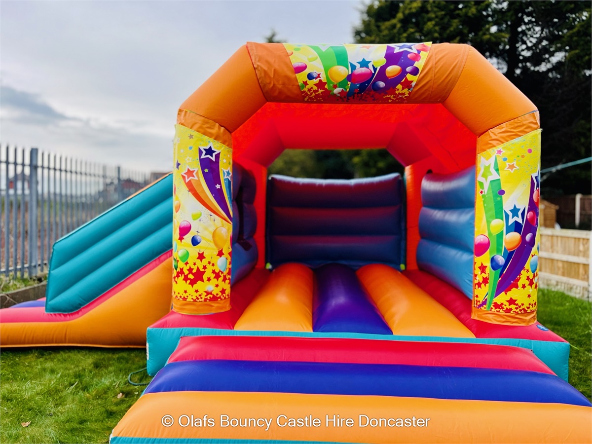 Bouncy Castles with Slides For Hire in Doncaster, Rotherham, Sheffield