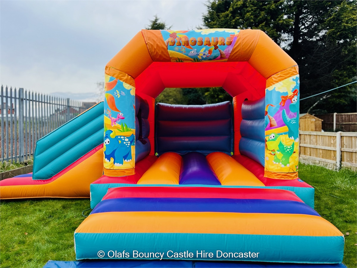 Bouncy Castles with Slides For Hire in Doncaster, Rotherham, Sheffield
