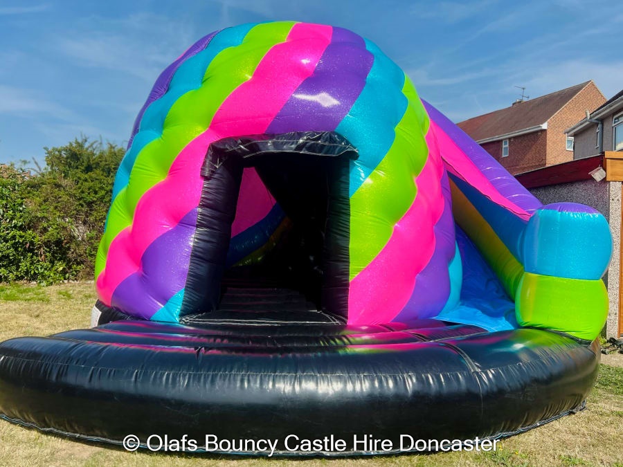 Bouncy Castles with Slides For Hire in Doncaster, Rotherham, Sheffield