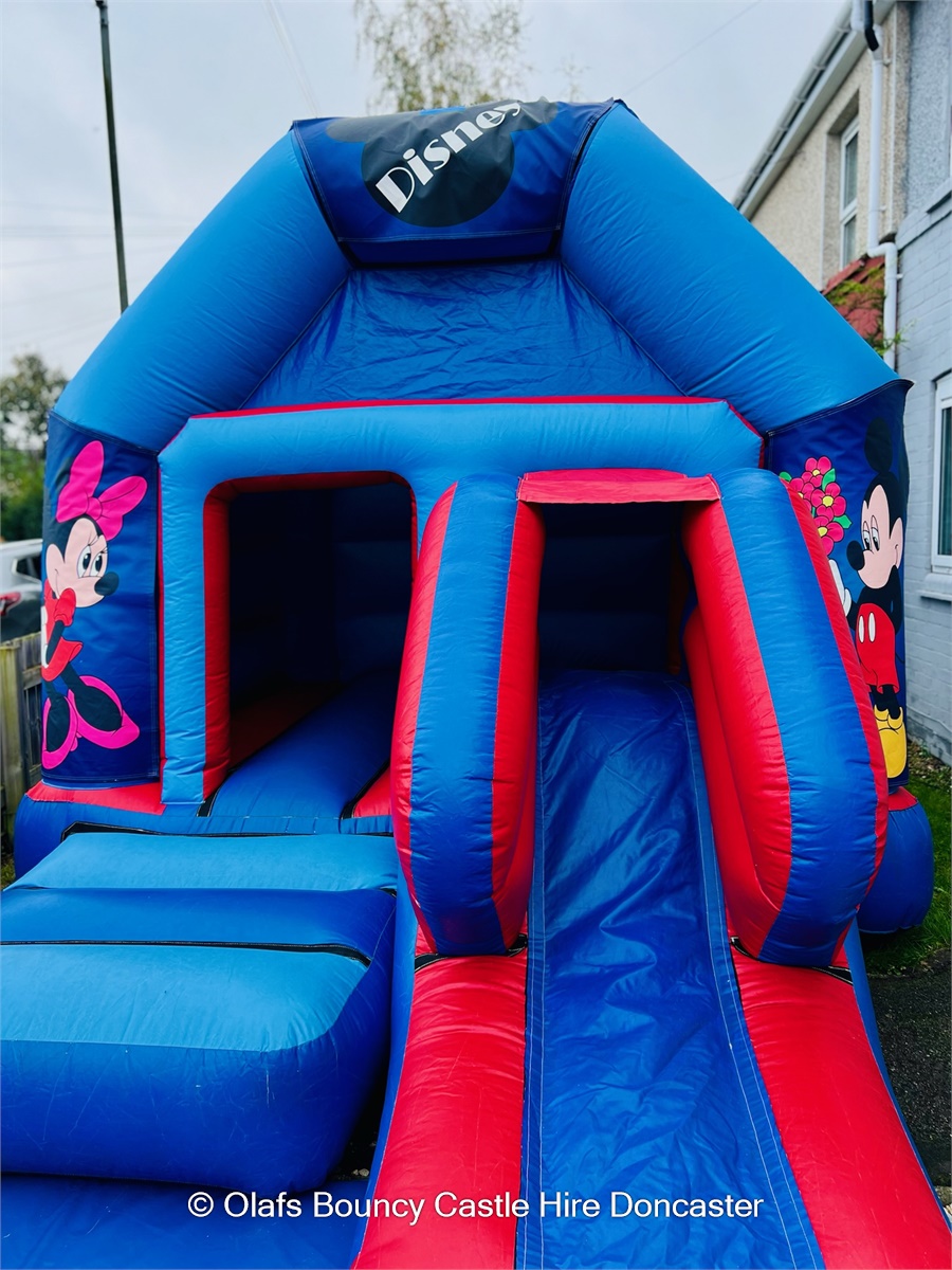 Bouncy Castles with Slides For Hire in Doncaster, Rotherham, Sheffield