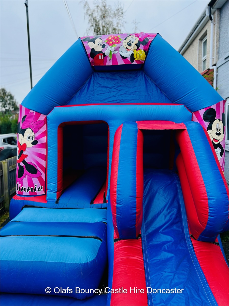 Bouncy Castles with Slides For Hire in Doncaster, Rotherham, Sheffield