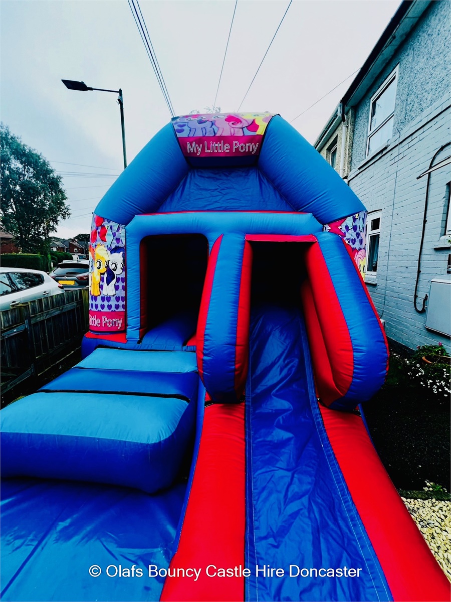 Bouncy Castles with Slides For Hire in Doncaster, Rotherham, Sheffield