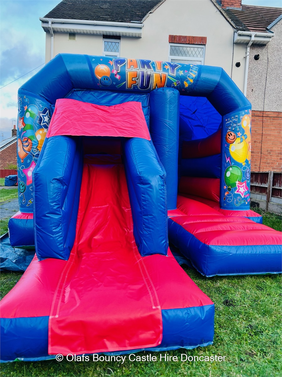 Bouncy Castles with Slides For Hire in Doncaster, Rotherham, Sheffield