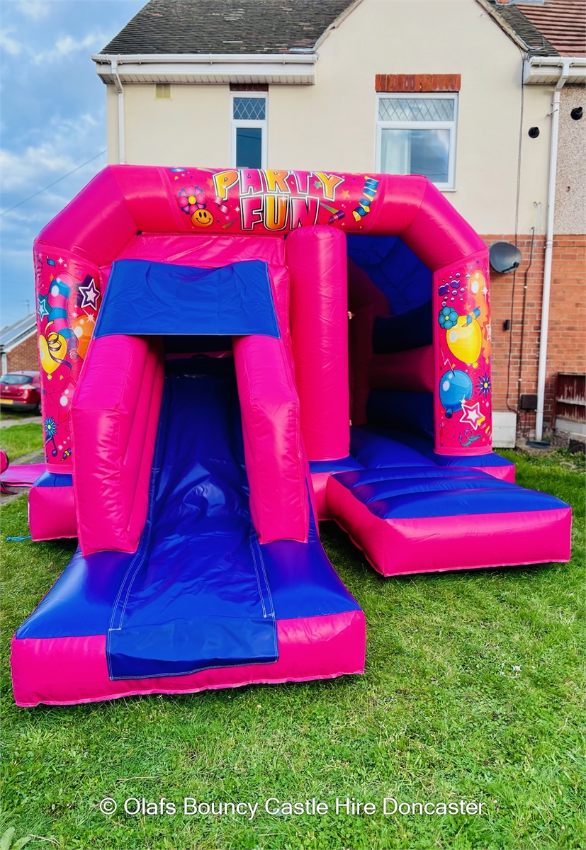 Bouncy Castles with Slides For Hire in Doncaster, Rotherham, Sheffield