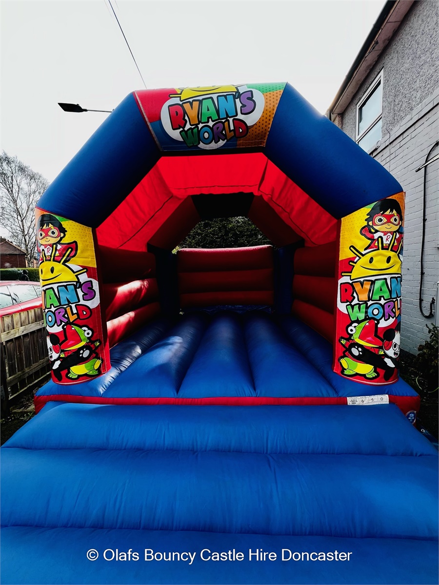 Ryan`s World Bouncy Castle For Hire In Doncaster, Rotherham,Sheffield
